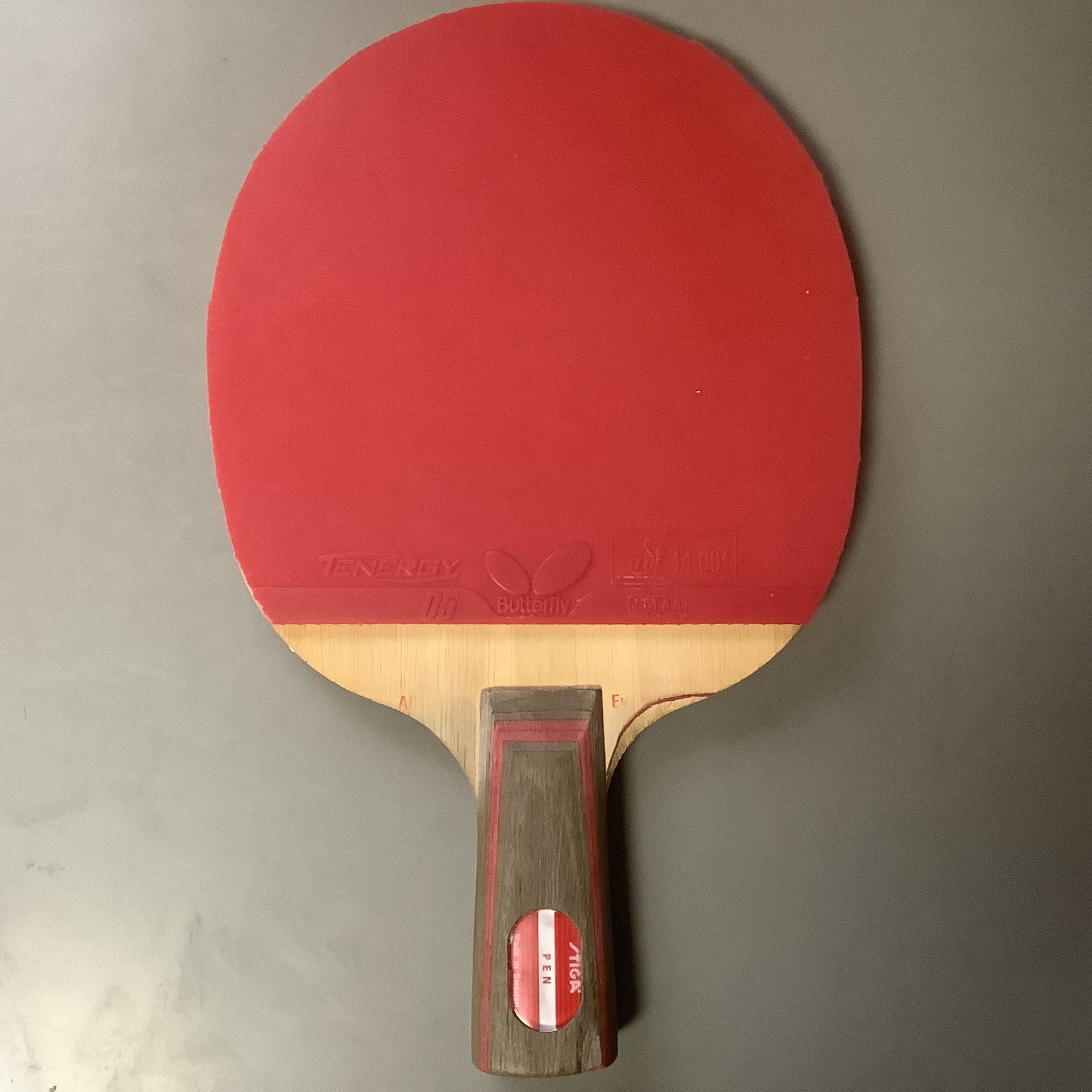 中国式ペンラケットお気に入り17: こだわりの中国式ペンラケットと卓球の試合記録 『一歩』