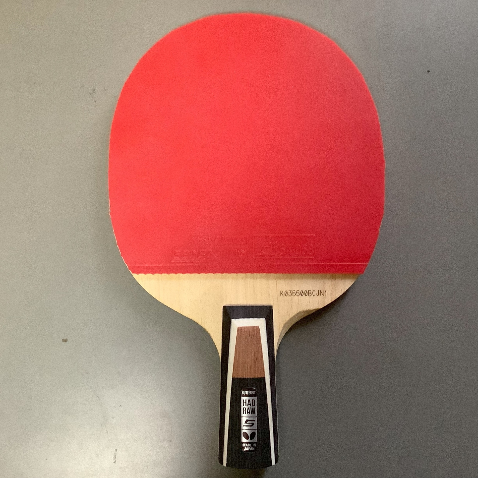 中国式ペンラケットお気に入り29: こだわりの中国式ペンラケットと卓球の試合記録 『一歩』